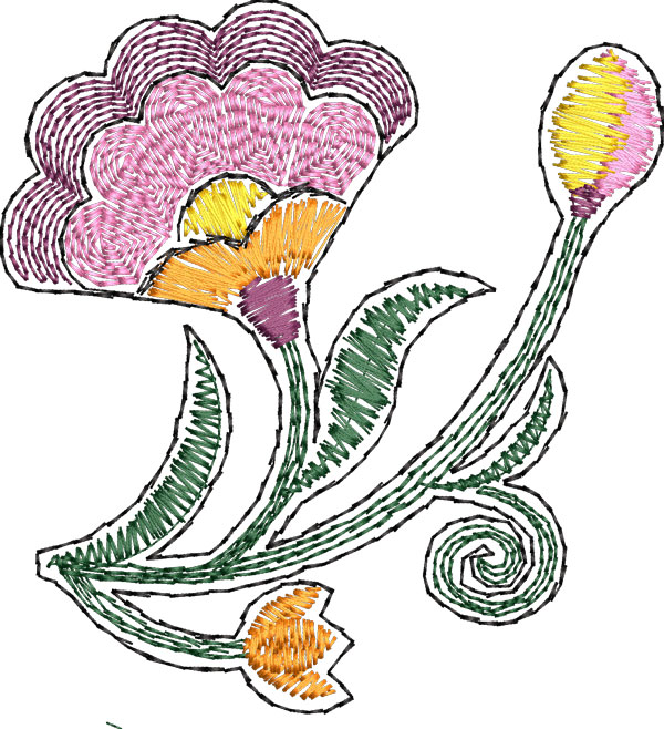 刺しゅう機で作る手縫い風デザイン - Wilcom Japan Blog